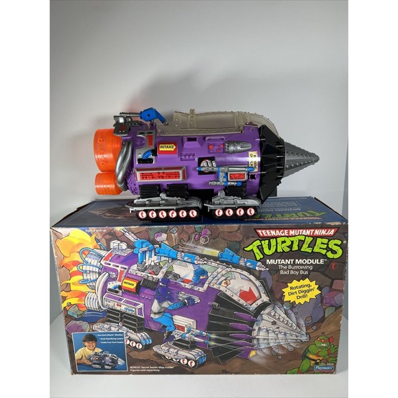 Playmates Toys | Toys | Vintage 99 Tmnt Mutant Module Drill Vehicle ...